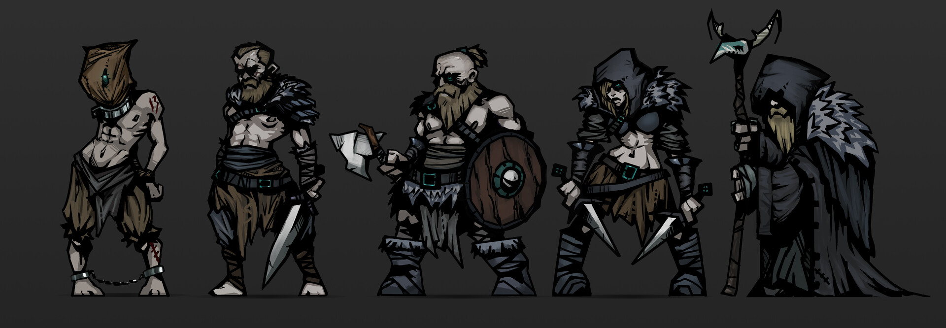 ArtStation - Fictional DLC for Darkest Dungeon. “Lord of the North”