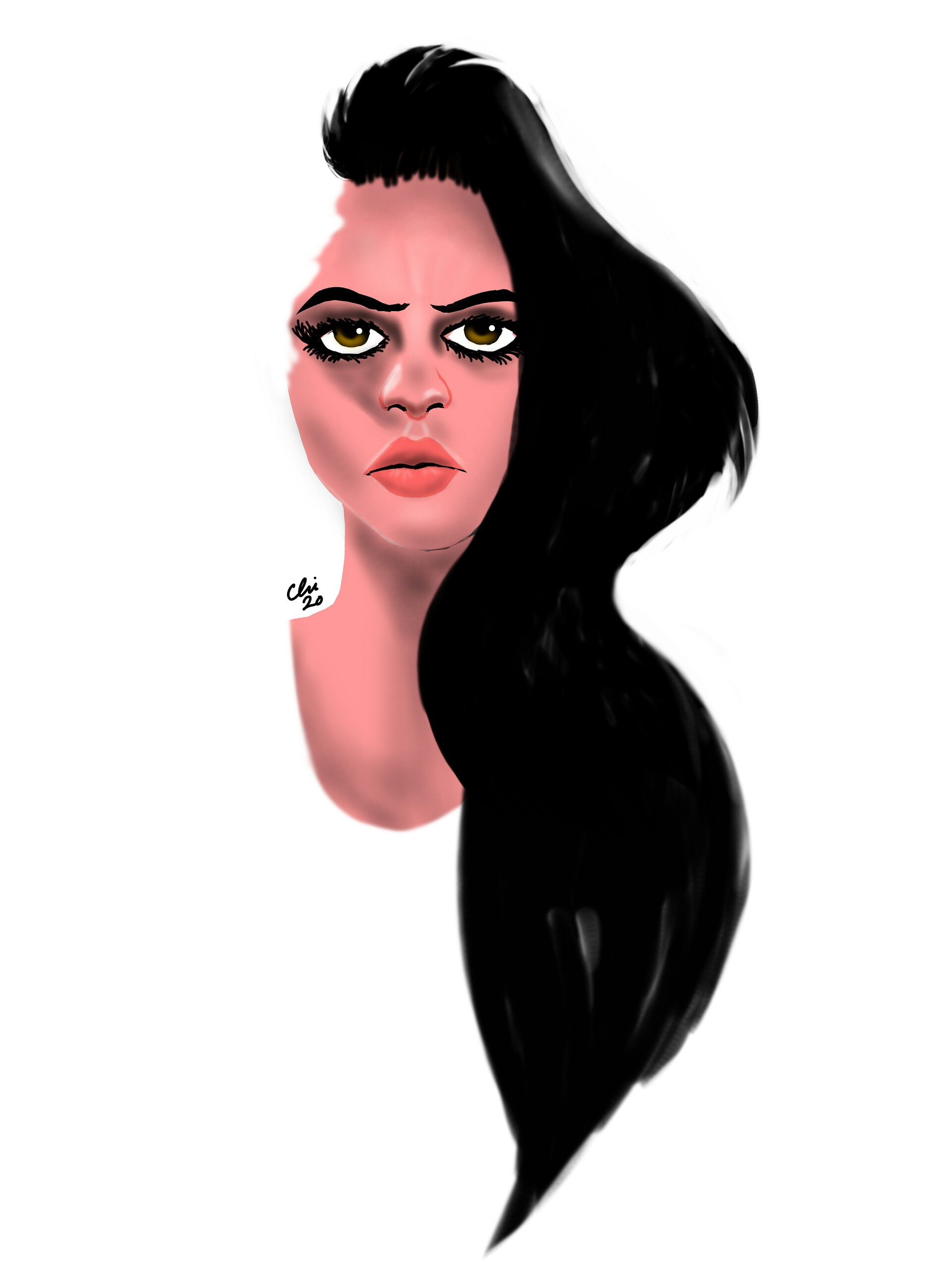 ArtStation - Cute Moody Princess