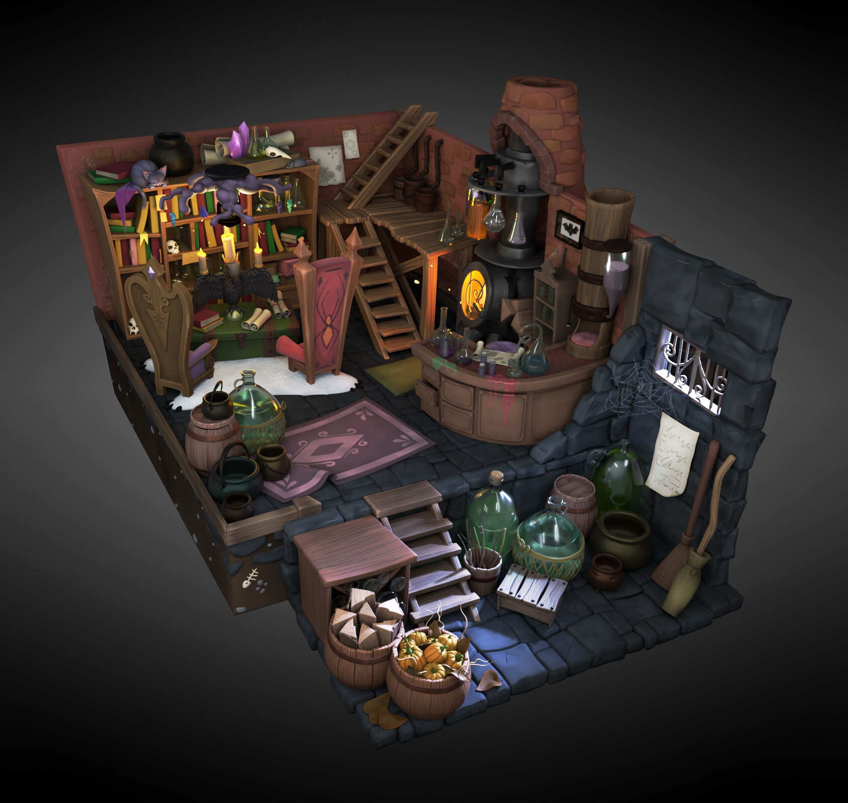 ArtStation - The Alchemist's Lab