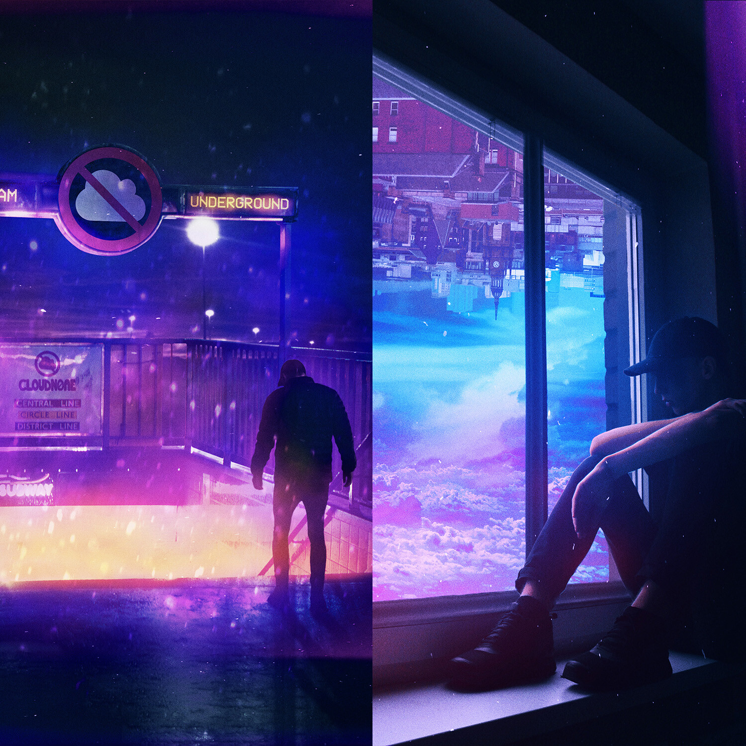 ArtStation - CloudNone - Midnight Underground