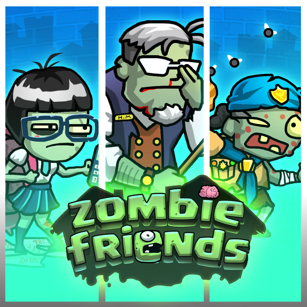 ArtStation - Zombie Friends Idle_Neighbourhood Faction
