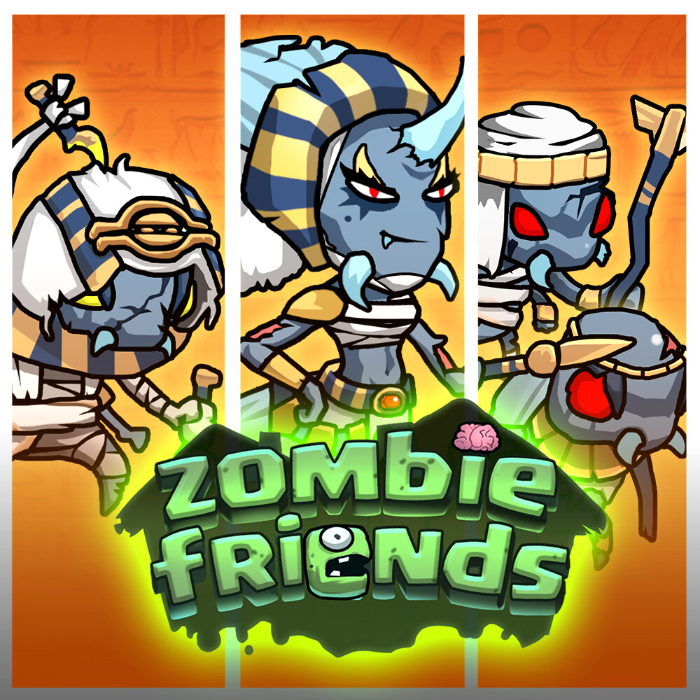 ArtStation - Zombie Friends Idle_Eggy Faction