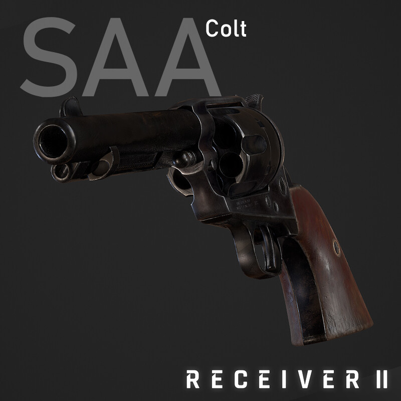 ArtStation - Colt Single action army (SAA)