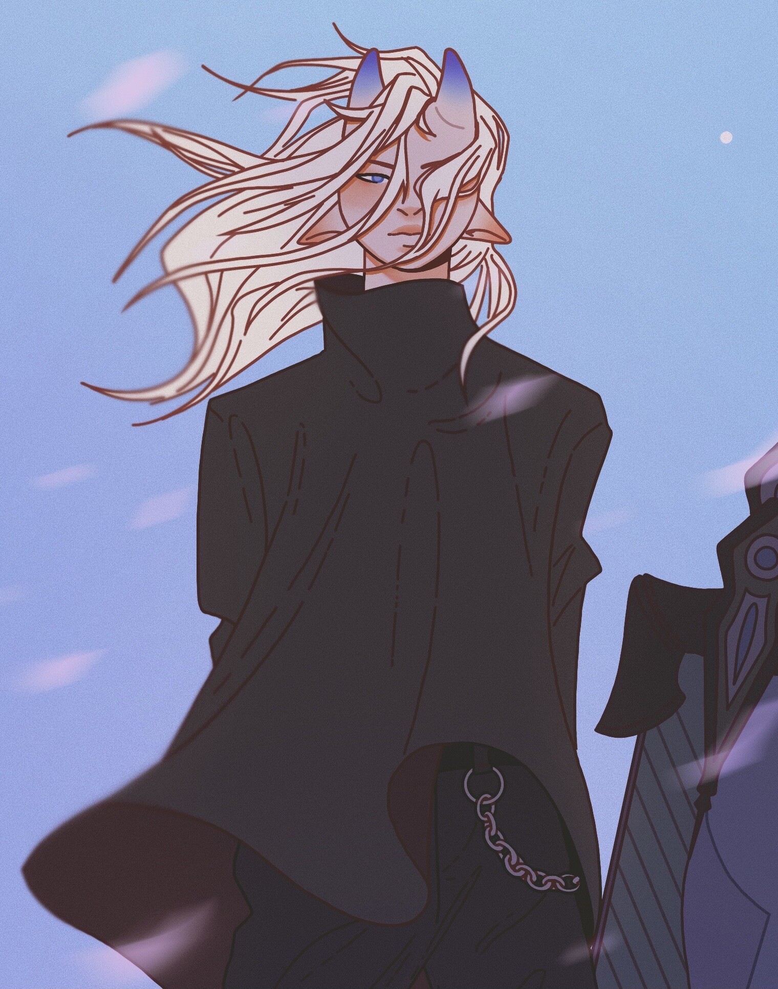 ArtStation - the blue demon