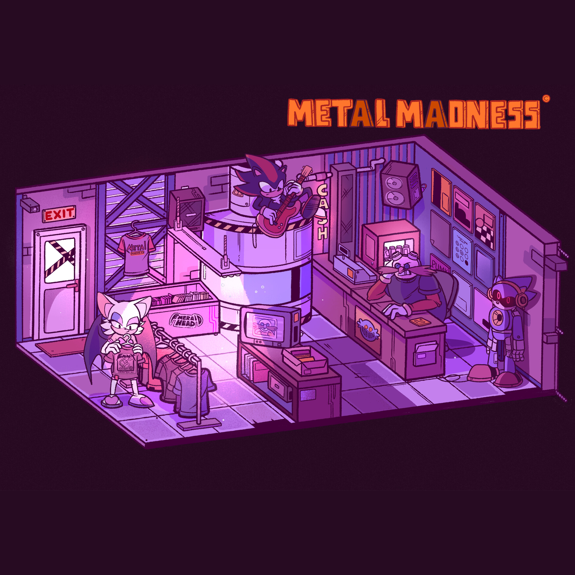ArtStation - Metal madness