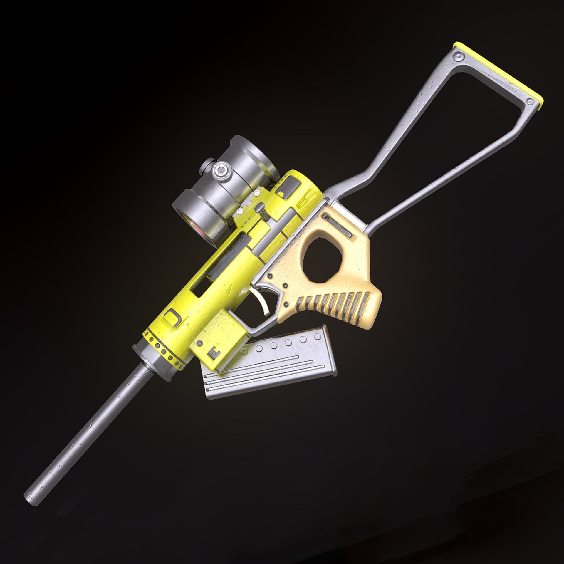 ArtStation - Sub Machine Gun Concept