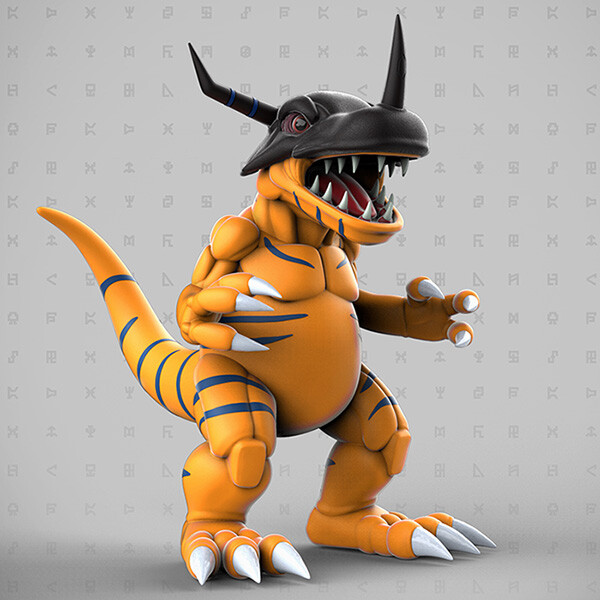 ArtStation - Greymon