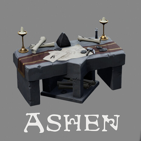 ArtStation - Ashen Props
