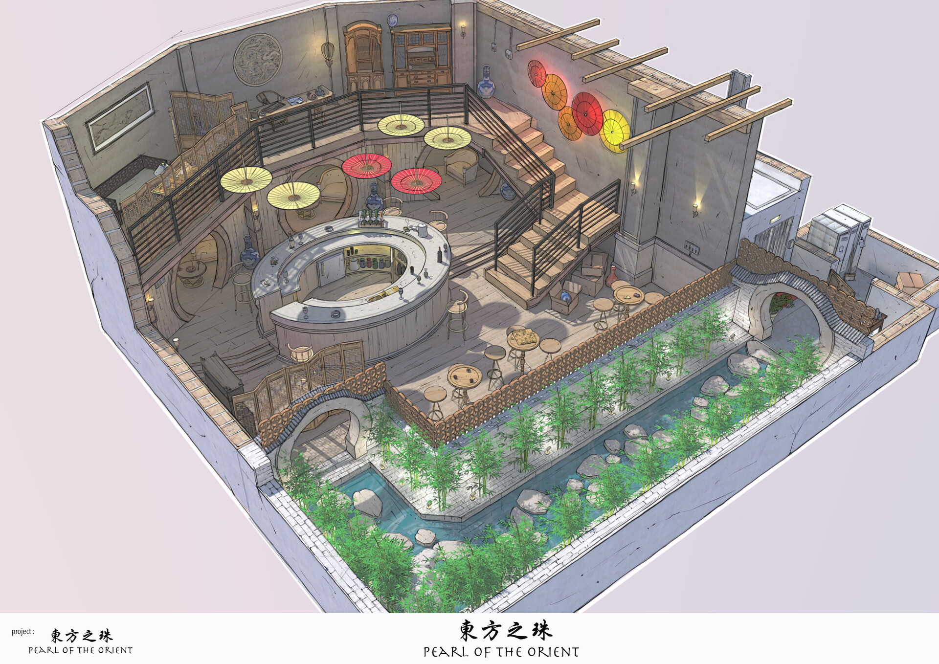 ArtStation - Pearl of the Orient - Whoustan Hall