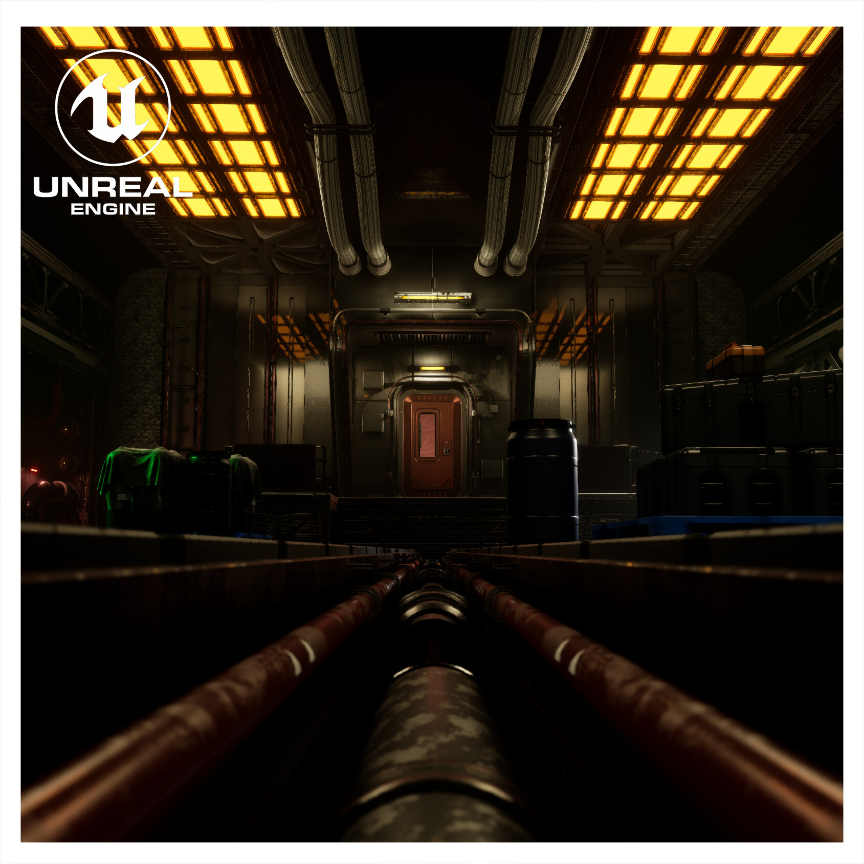 ArtStation - Space Odyssey - Lighting