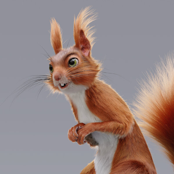 ArtStation - Squirrel stylized