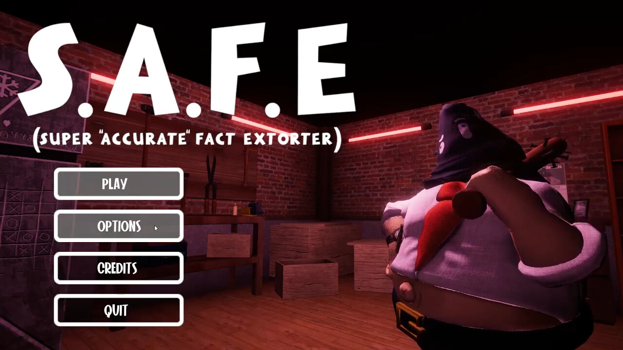 Arnaud Dalcq - S.A.F.E (Super Accurate Fact Extorter) - Gamejam Project