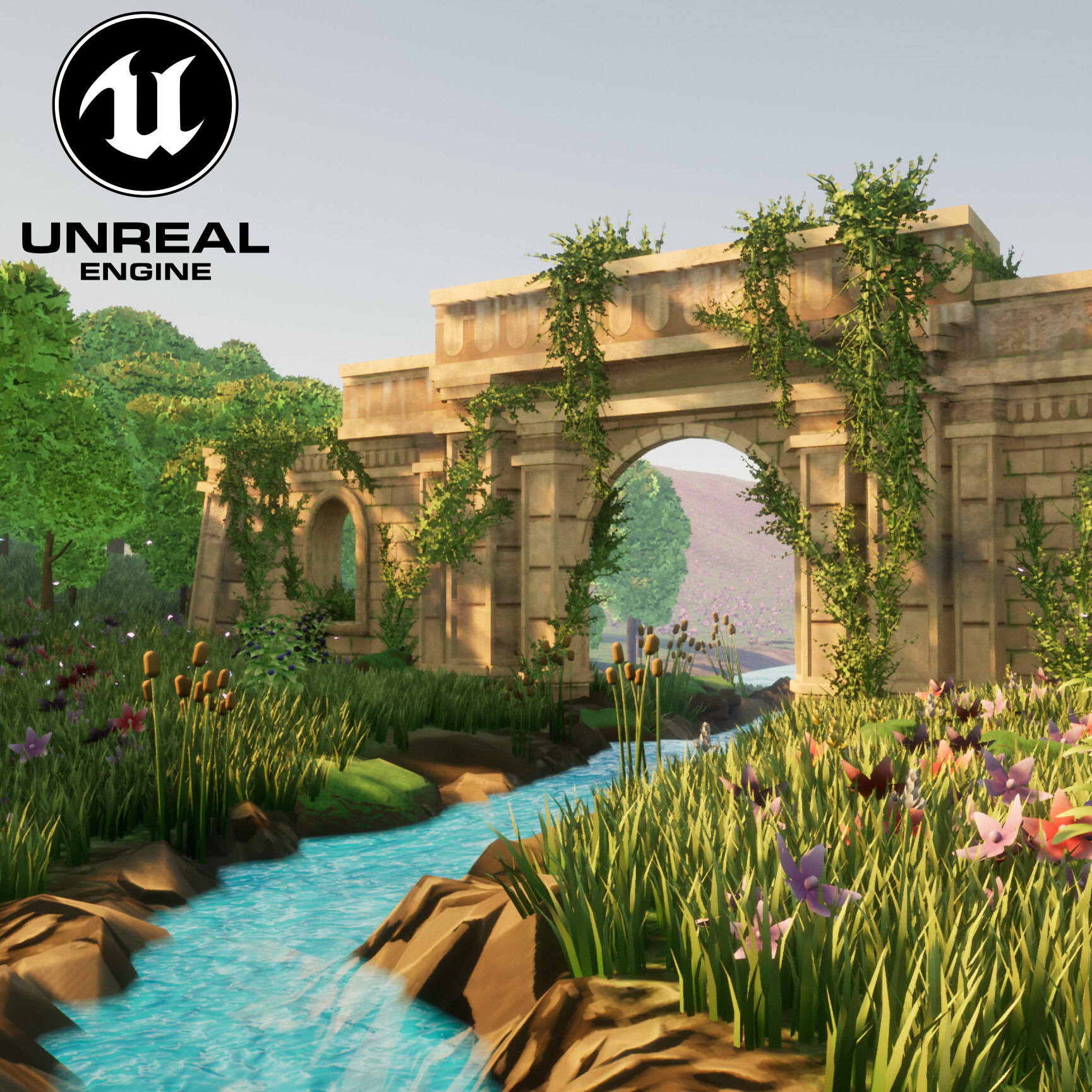 ArtStation - Ruin environment