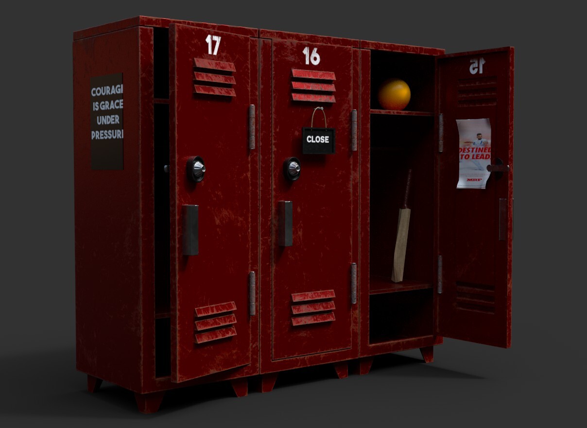 ArtStation - Players Locker
