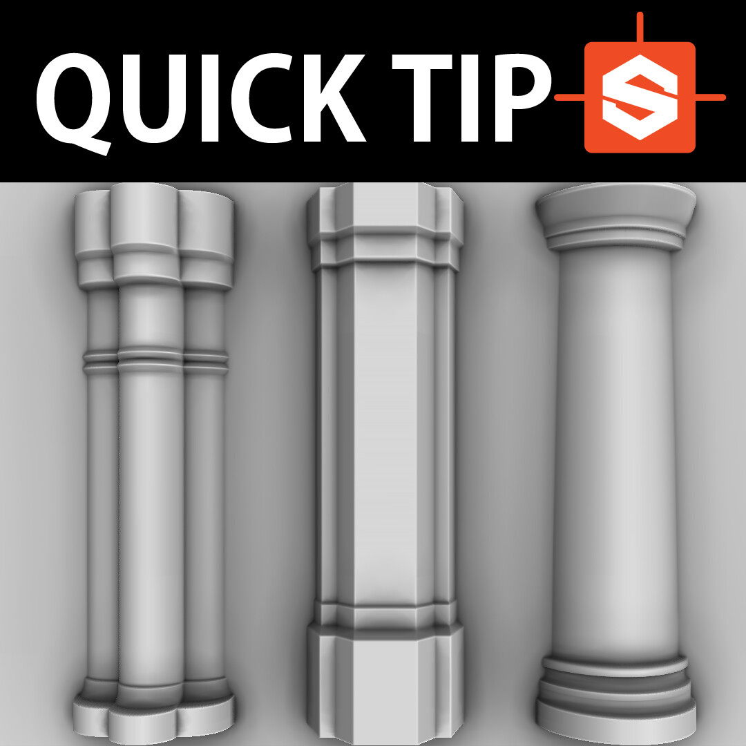 ArtStation - Column Quick TipS