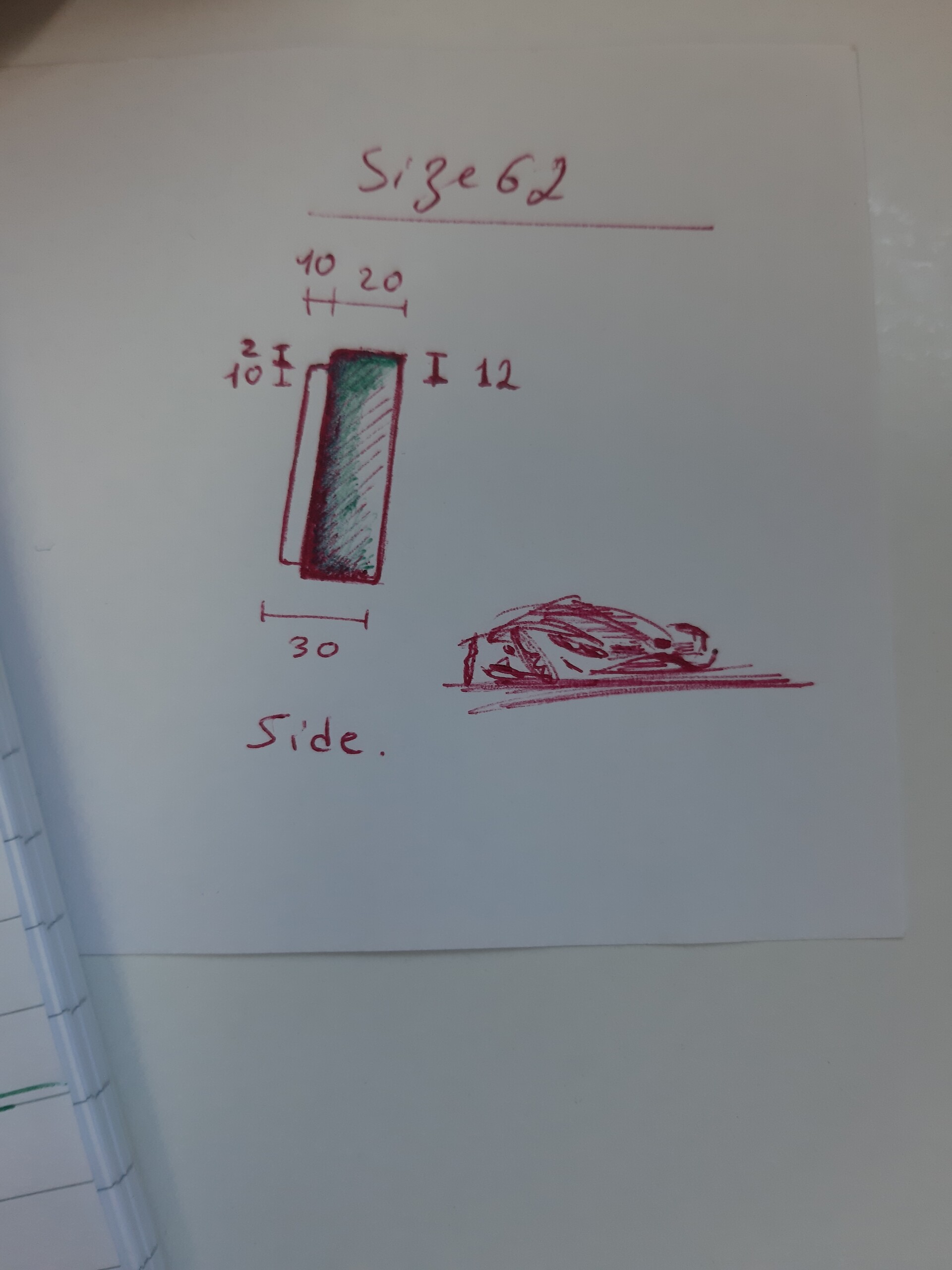 ArtStation - Sticky note corner sketch