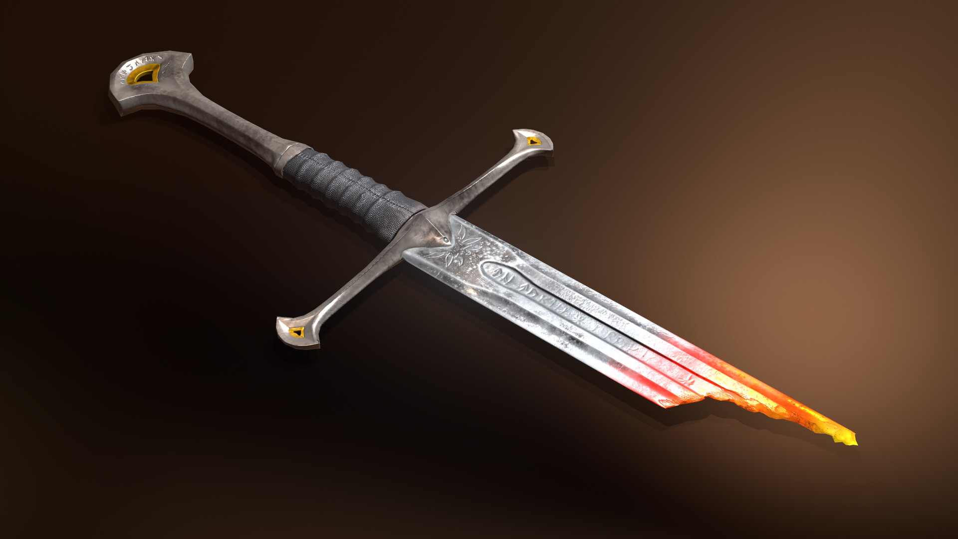 ArtStation - Narsil |The Sword of the Lord of the Rings