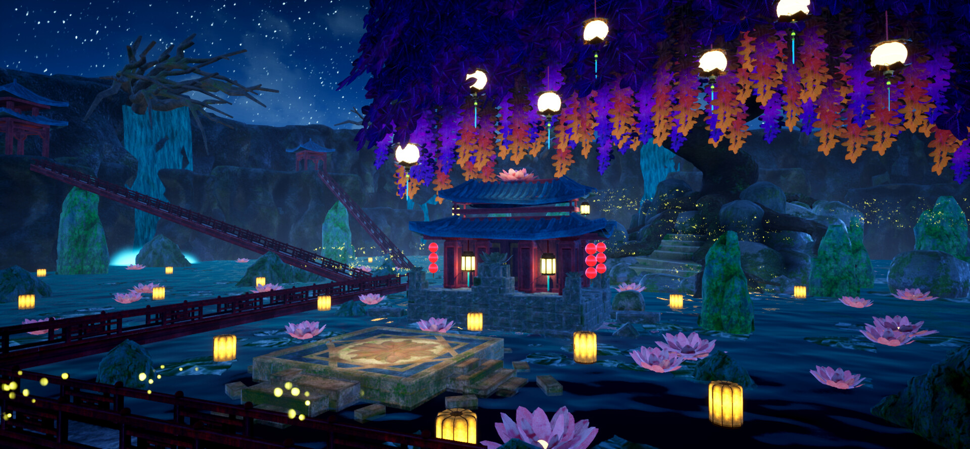 ArtStation - Lotus Paradise