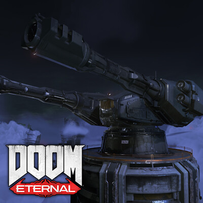 ArtStation - DOOM ETERNAL TURRET