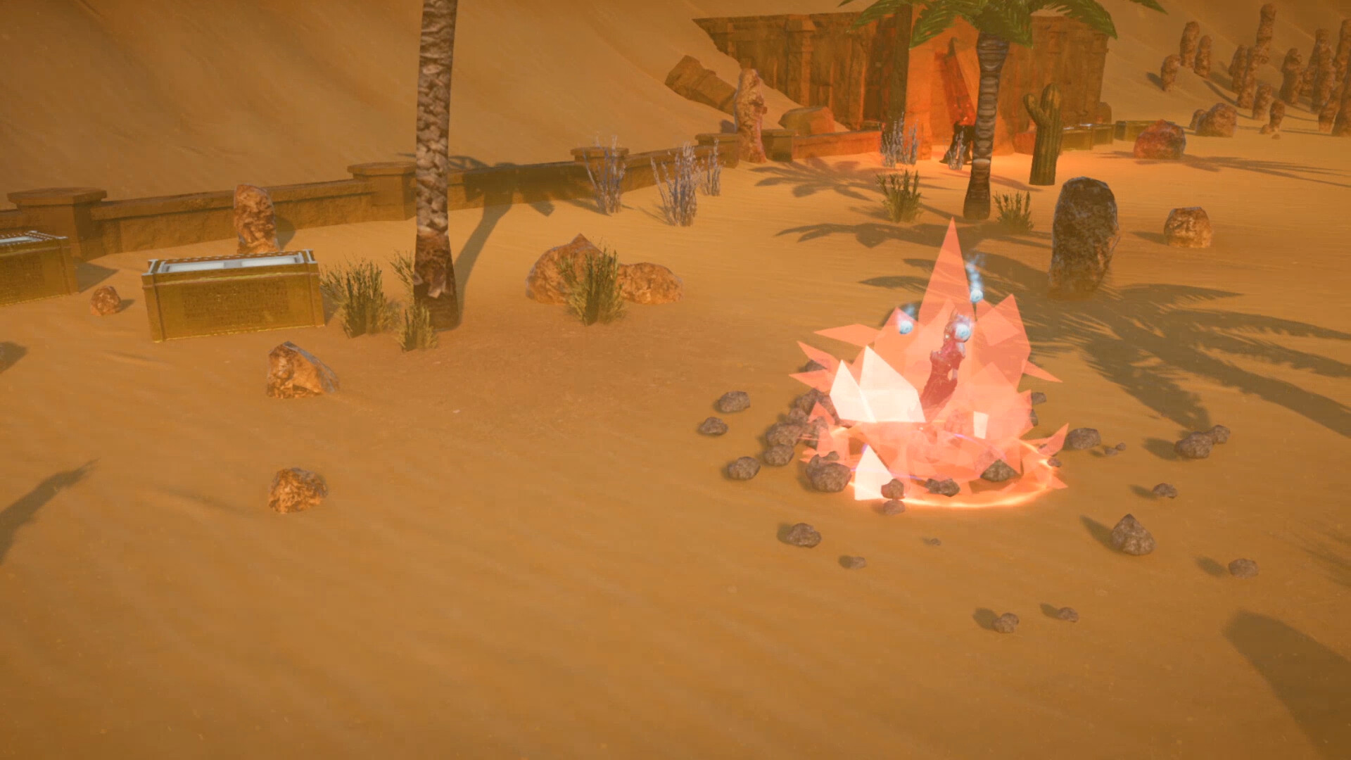 ArtStation - Diablo-like Enemy AOE attack - VFX