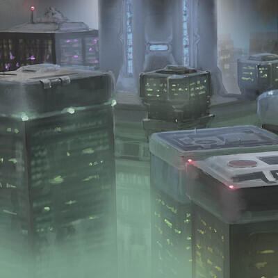 ArtStation - Mesh City