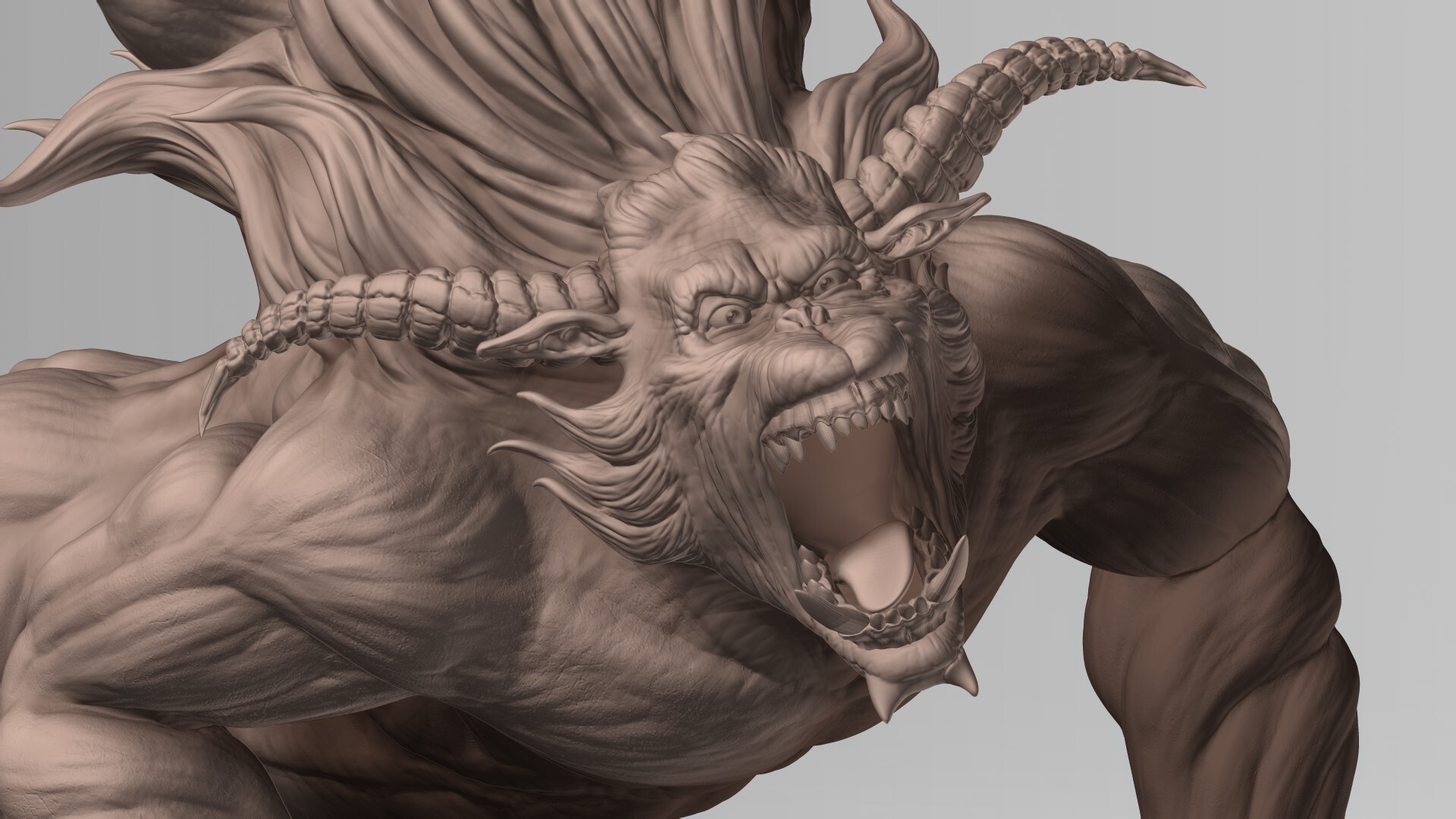 ArtStation - Rajang Character Study