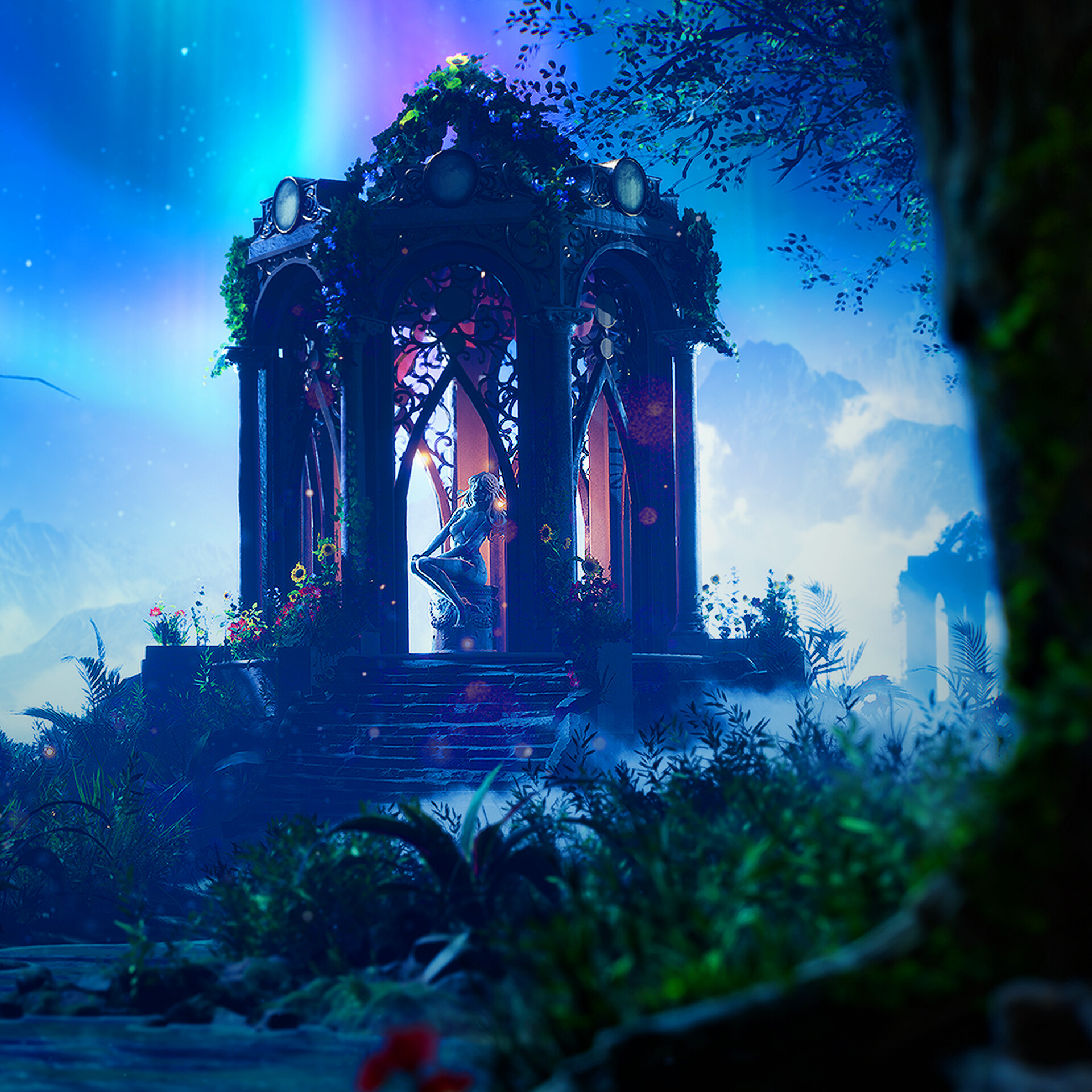 ArtStation - Shrine of the Moon (UE4)