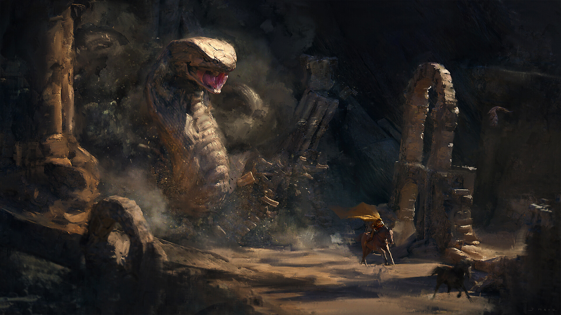 ArtStation - Desert Serpent