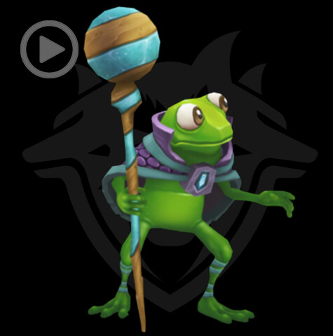 ArtStation - Frog Wizard Character Animation