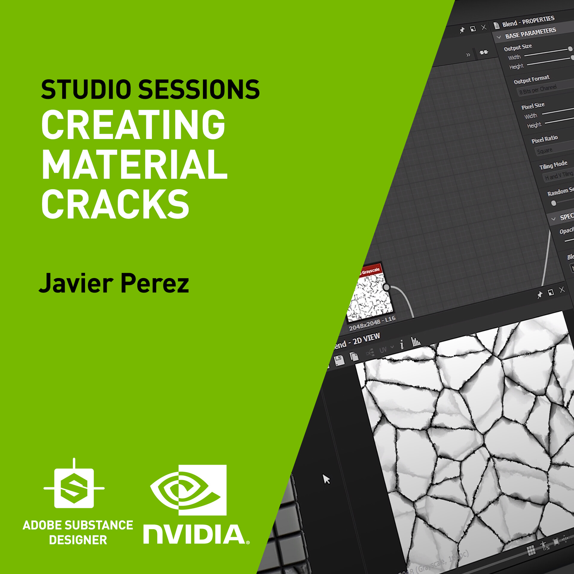 ArtStation - NVIDIA| Creating Material Cracks