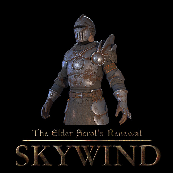 ArtStation - Iron Armor set for Skywind Project