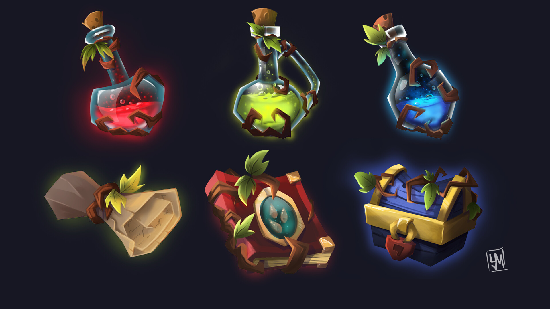 ArtStation - Game props