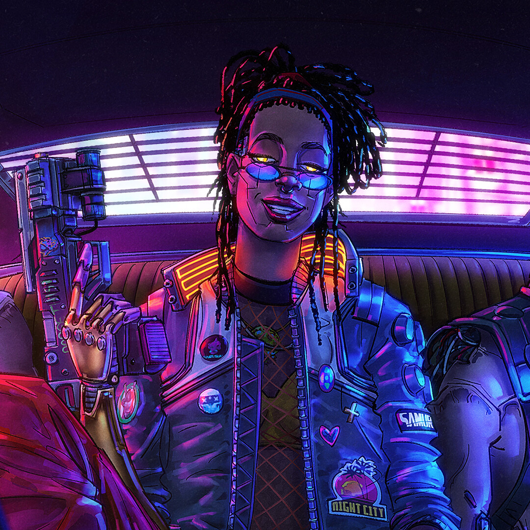 ArtStation - Your Night City – Cyberpunk 2077 Illustration Contest