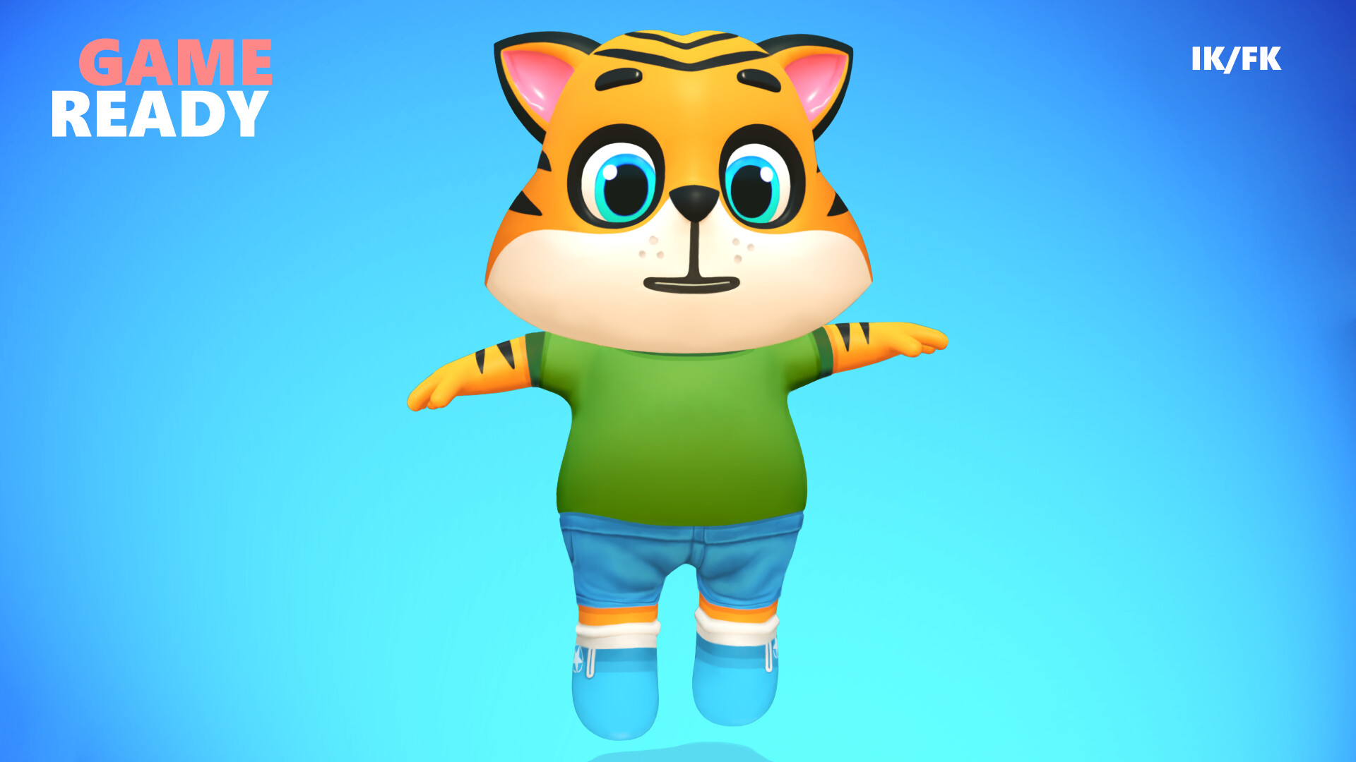 ArtStation - Tiger Cat Animated