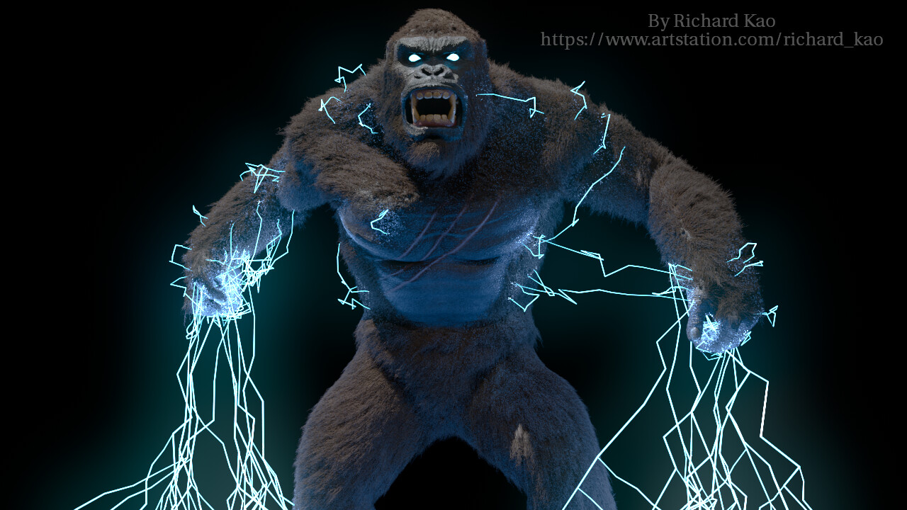 ArtStation - Kong 2017 Personal project