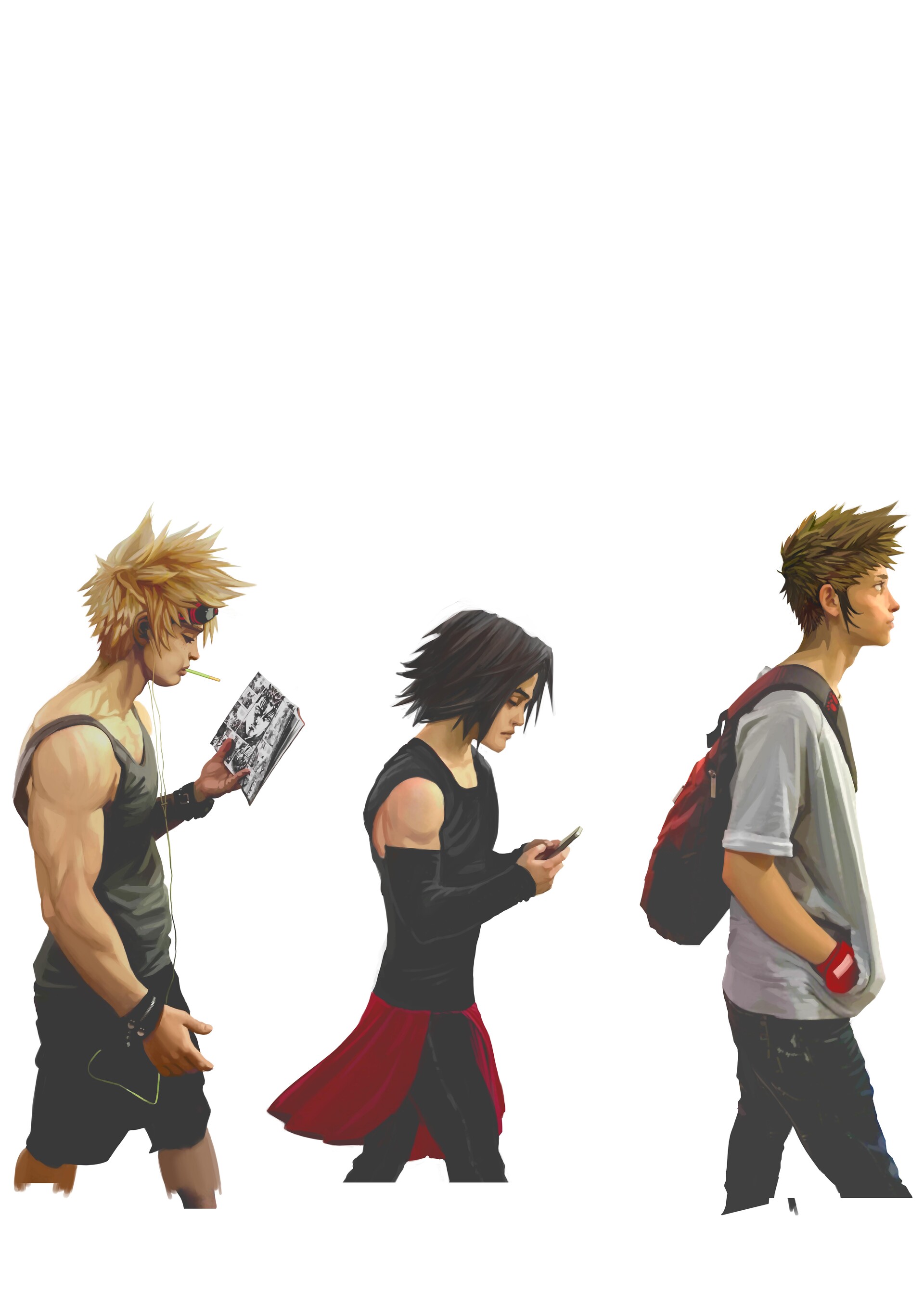 ArtStation - Wild Embers - Characters Introduction