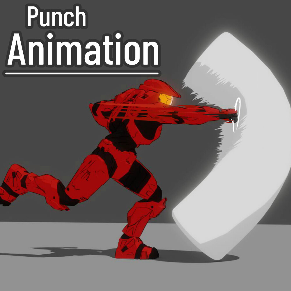 ArtStation - Spartan II - Anime Style Punch