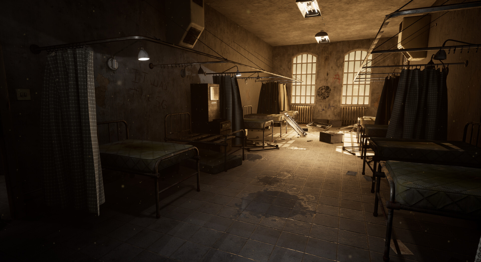 ArtStation - Abandoned Asylum Environment
