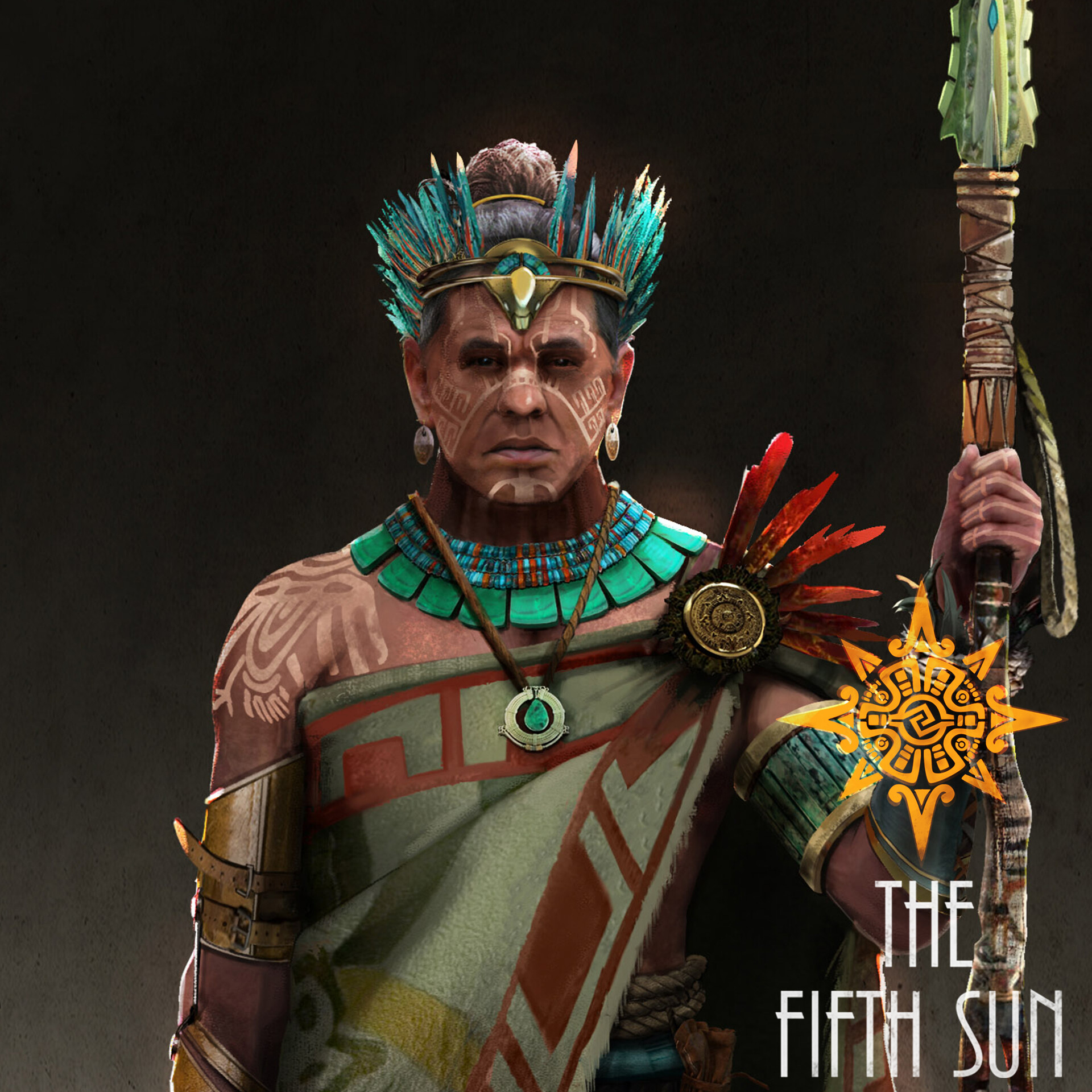 ArtStation - The Fifth Sun, Nananhuatzin