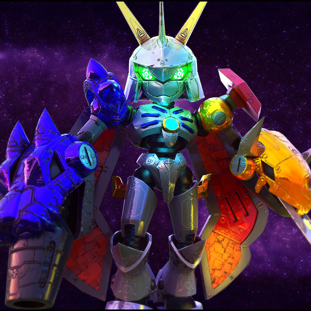 ArtStation - Omegamon / Omnimon Stylized