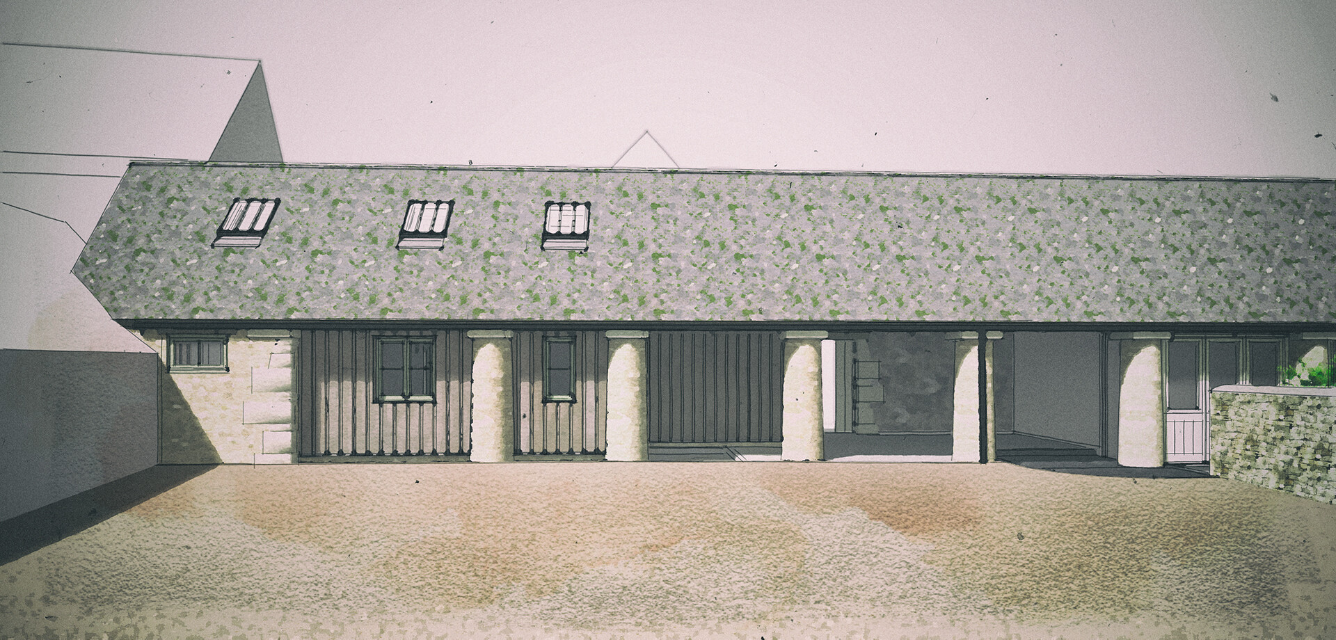 Rob Dennis - Conversion of Traditional Outbuilding into Staff Accommodation