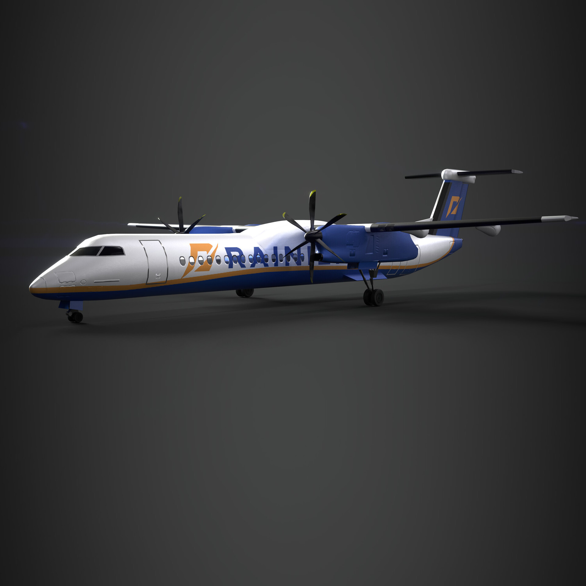 ArtStation - Dash 8 Q400 Game Ready