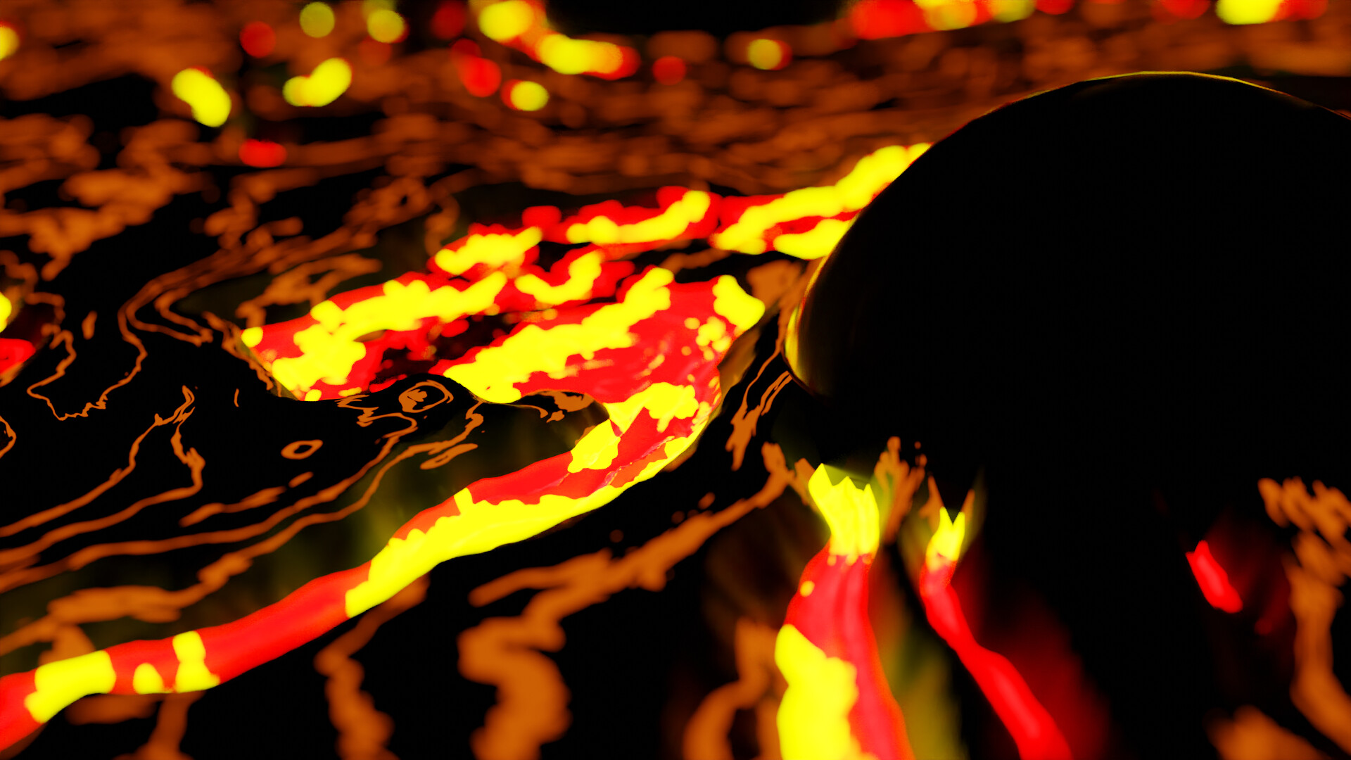 ArtStation - Stylized Lava