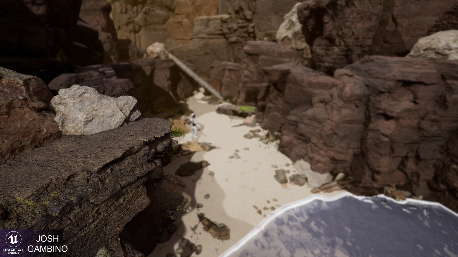 ArtStation - Desert Oasis Scene in UE4