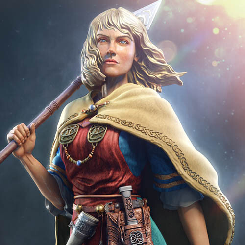 ArtStation - Aaricia Statue Collectibles- Thorgal Comic Book - Tsaber