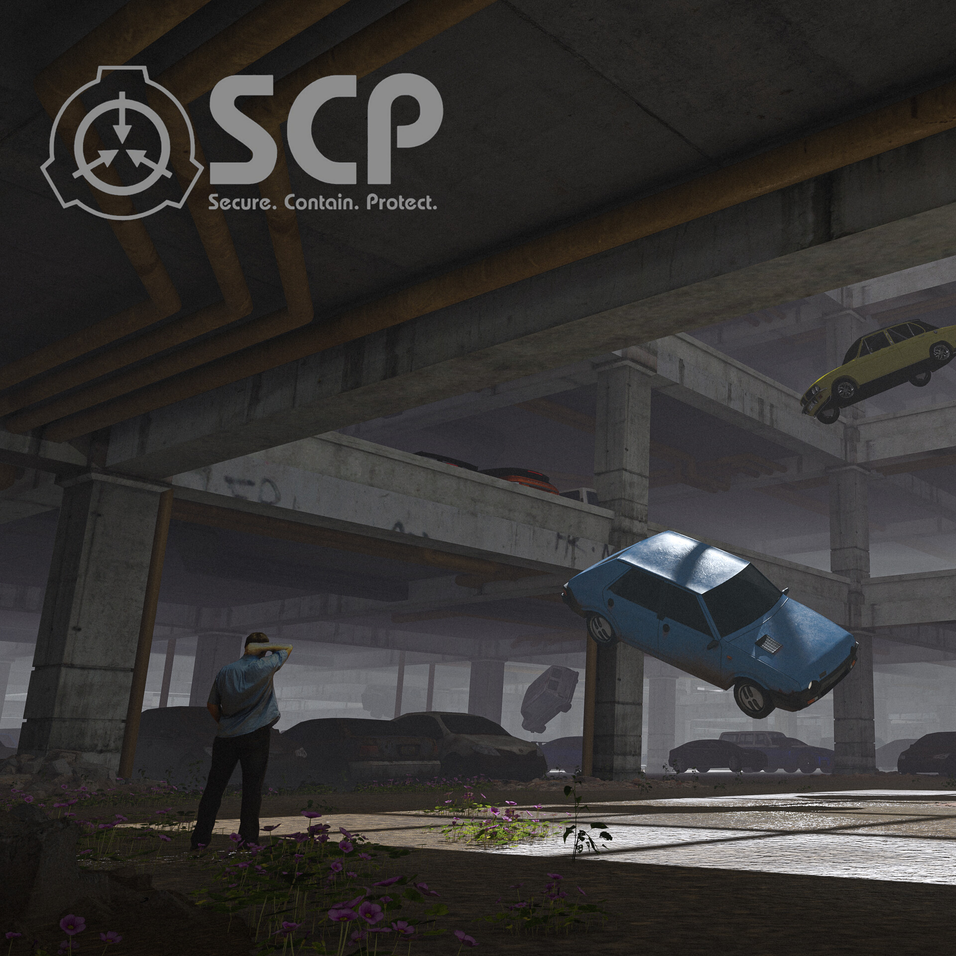 ArtStation - SCP-413 - Endless Garage