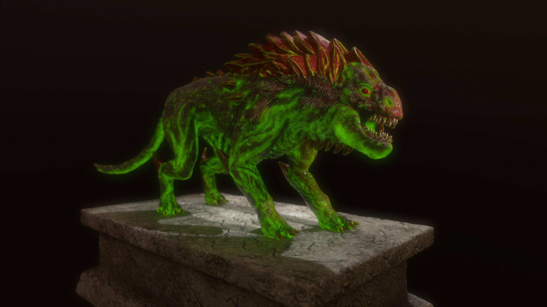 ArtStation - Demonic monster