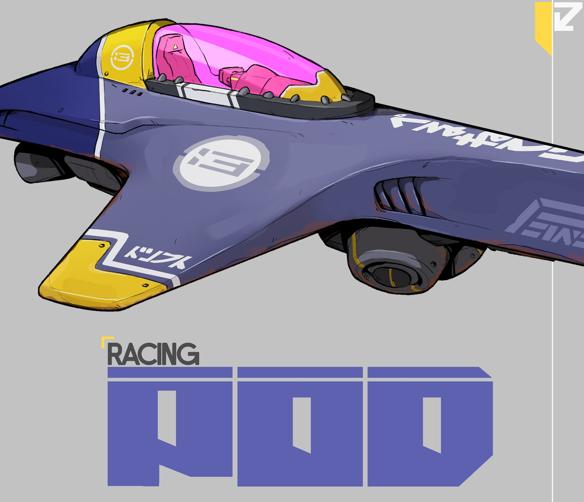 ArtStation - Racing Pod