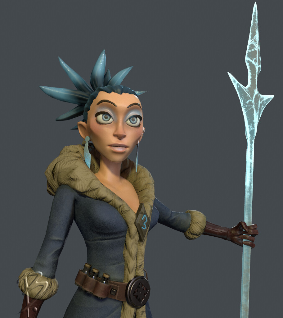 ArtStation - Ice wizard