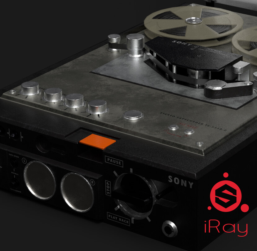 ArtStation - SONY Record Player